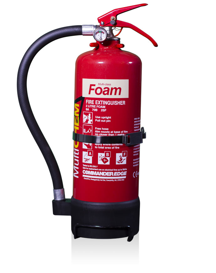 Commander EDGE 2ltr MultiCHEM Fire Extinguisher - F.A.S UK The Fire ...